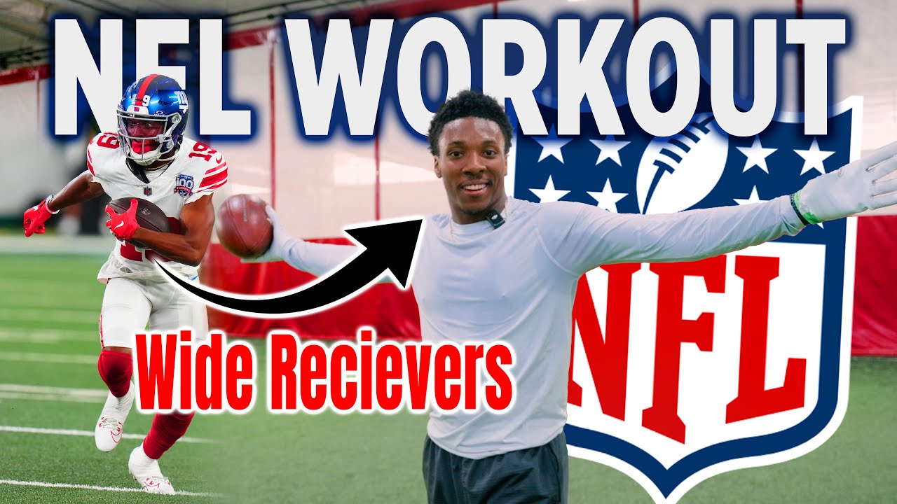 NFL WIDE RECEIVER WORKOUT - YouTube