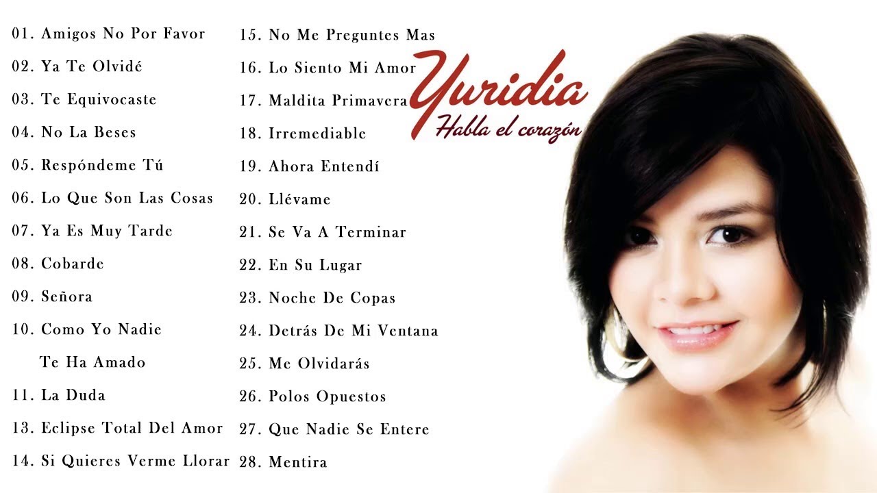 Yuridia Nuevo Baladas 2021 - Yuridia EXITOS Sus Mejores Canciones ...