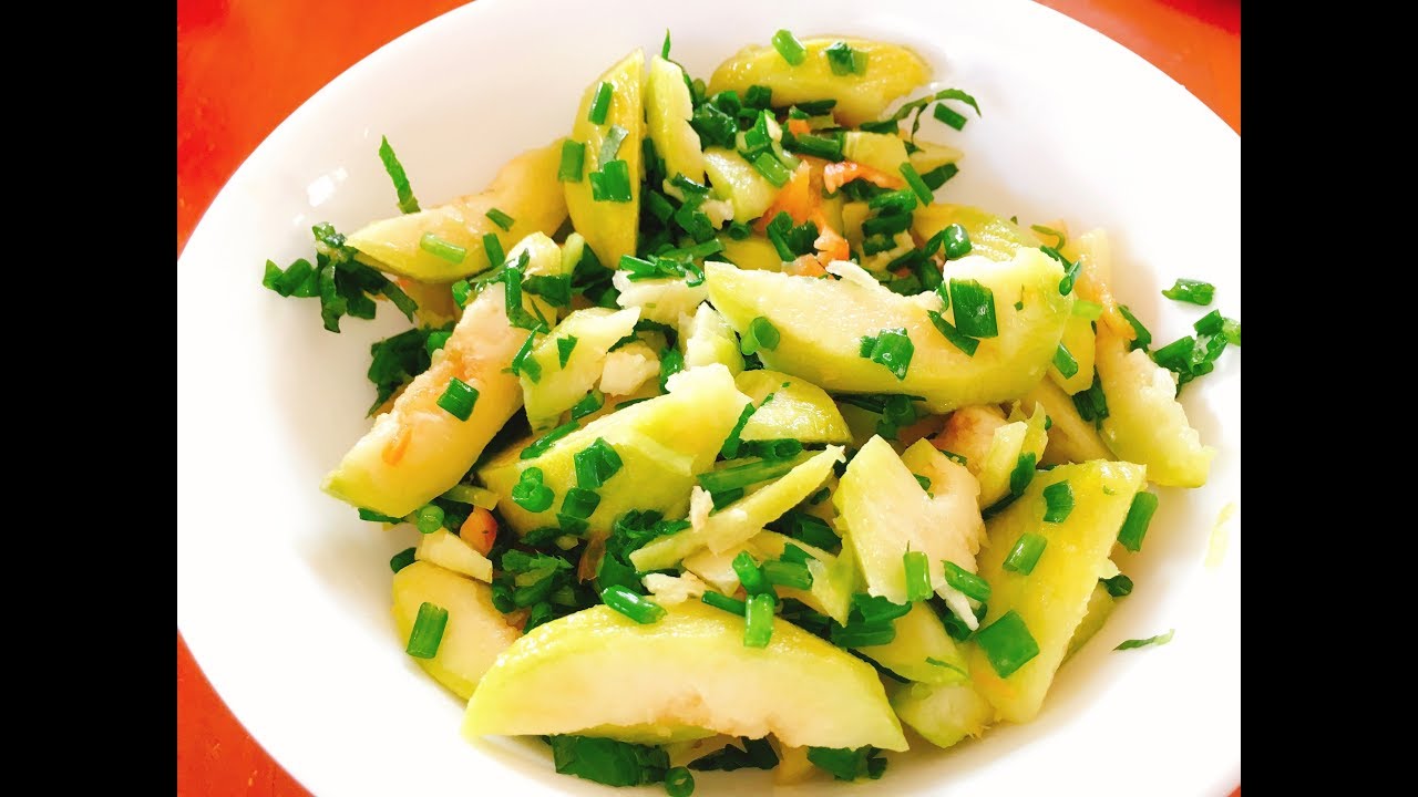 How To Make Golden Apple or Ambarella Chow - YouTube