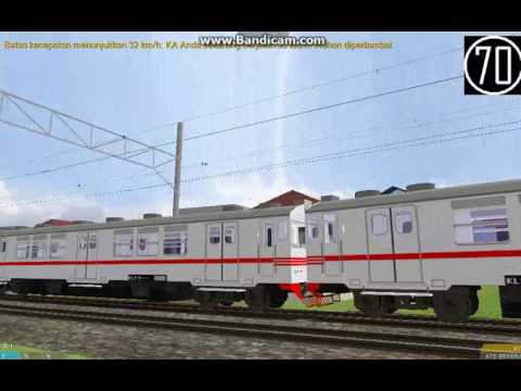 KRL Rheostatik Mild Tujuan Bogor Berangkat St Jakarta Kota - YouTube