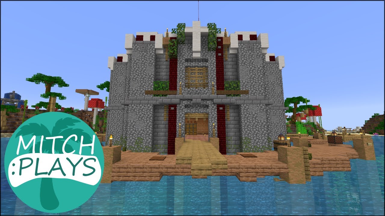 Tropical Mob Farming - Mitch Plays Minecraft 1.15 - YouTube