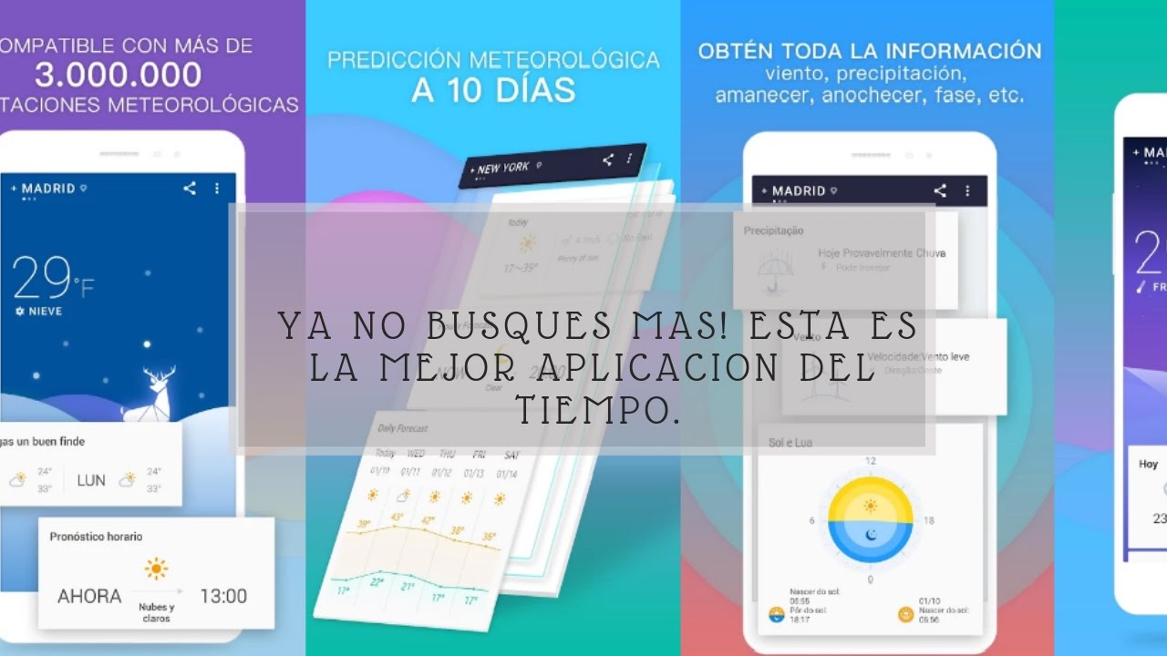 Mejor Aplicacion Del Tiempo Android 2017 Mejor Aplicacion Del Tiempo Android 2017