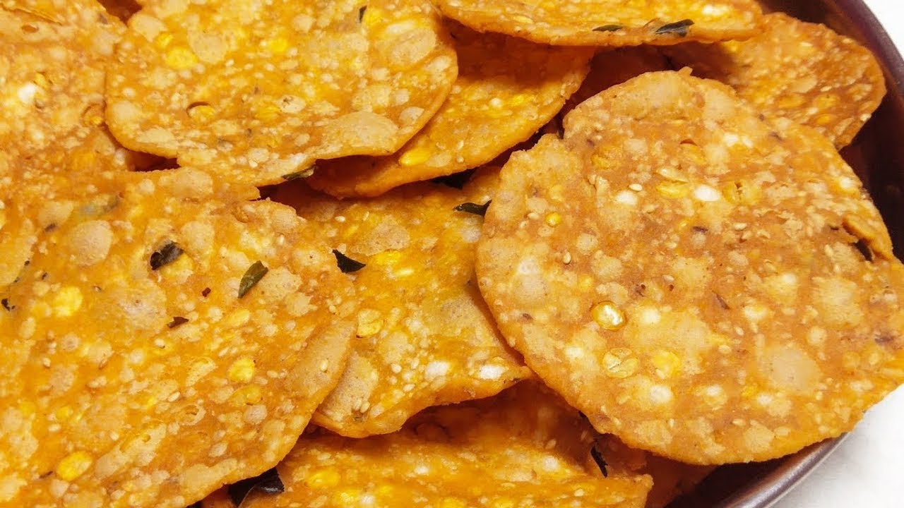 Telangana style crispy and tasty appalu 👌😋 - YouTube