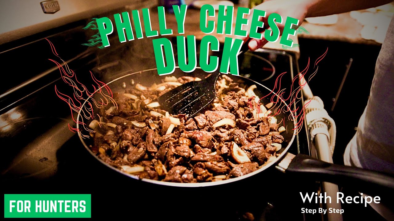 Cooking DUCK: Philly Cheese Duck - YouTube
