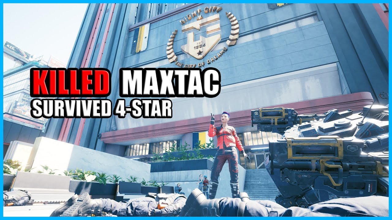 Cyberpunk 2077 How to kill Max-Tac Gorilla arms - YouTube