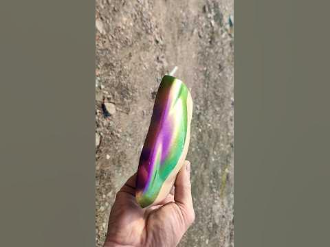 (10) Образец краски хамелеон 98 - YouTube