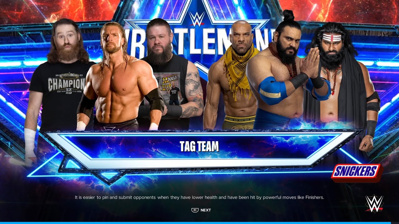 WWE 2K24 - Triple Team Up With Sani Zayn & Kevin Owens - YouTube