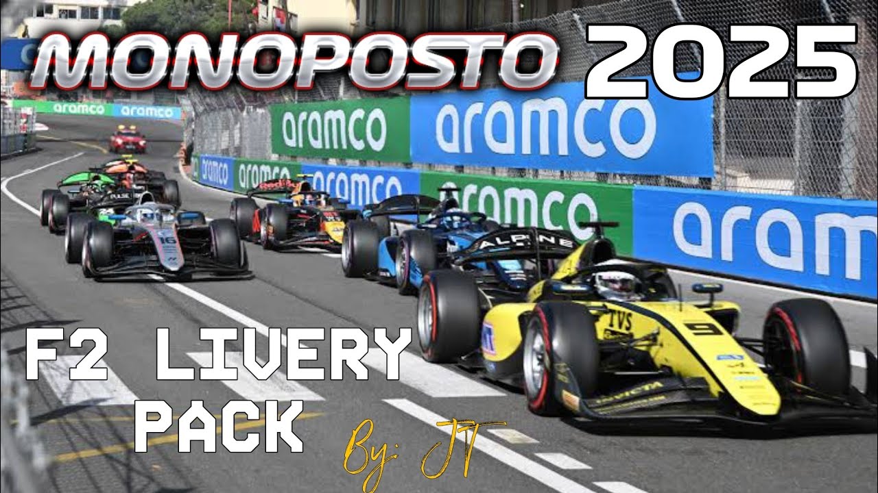 MONOPOSTO F2 LIVERY PACK - YouTube