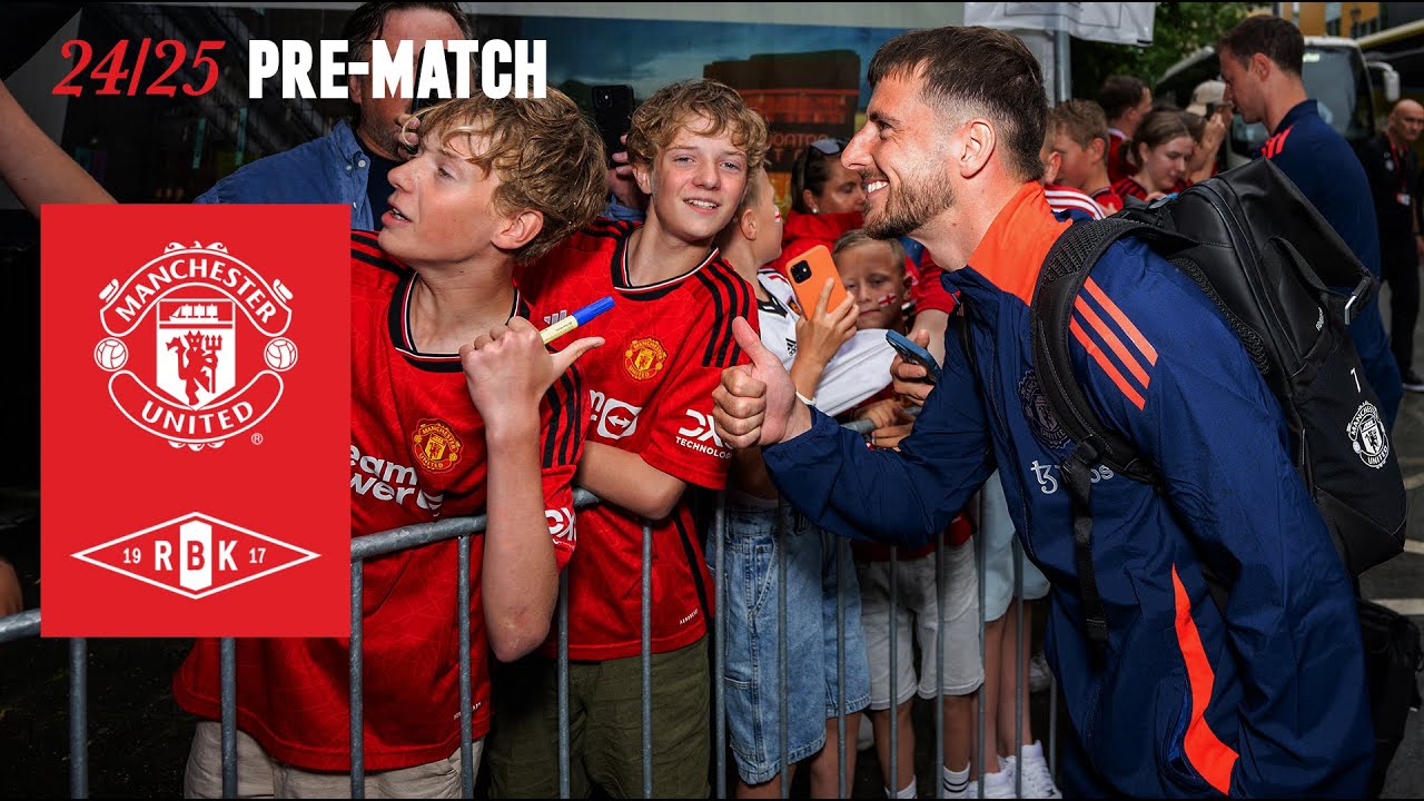 Man Utd vs Rosenborg | LIVE MUTV Pre-Match Build Up 16:00 BST | 2024/25 ...