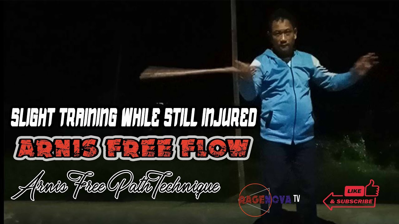 ARNIS FREE FLOW STRIKING I Basic Arnis Training Techniques - YouTube