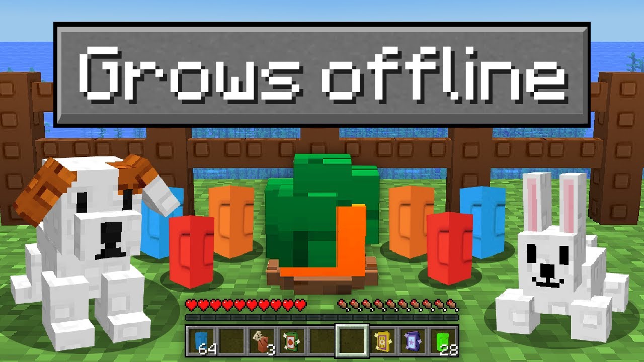 I Coded Grow A Garden Into Minecraft... - YouTube