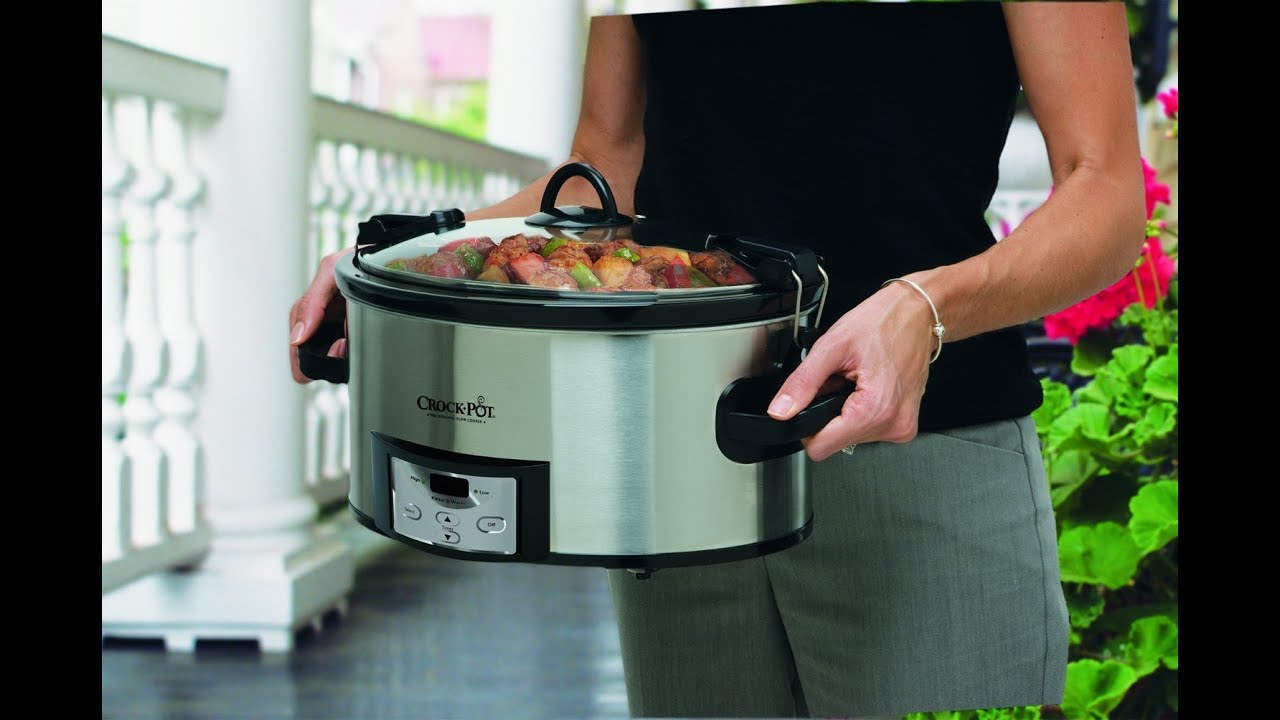 Review: Crock-Pot SCCPVL610-S Programmable Cook and Carry Oval Slow ...