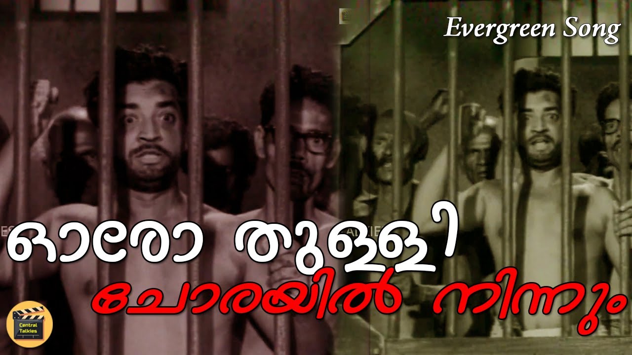 Oro Thulli Chorayil.. | Malayalam Classic Movie | Mooladhanam | Movie ...
