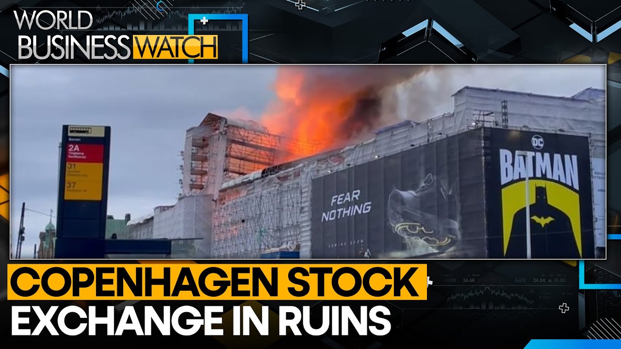 Copenhagen landmark suffers 50% facade collapse after fire | World ...
