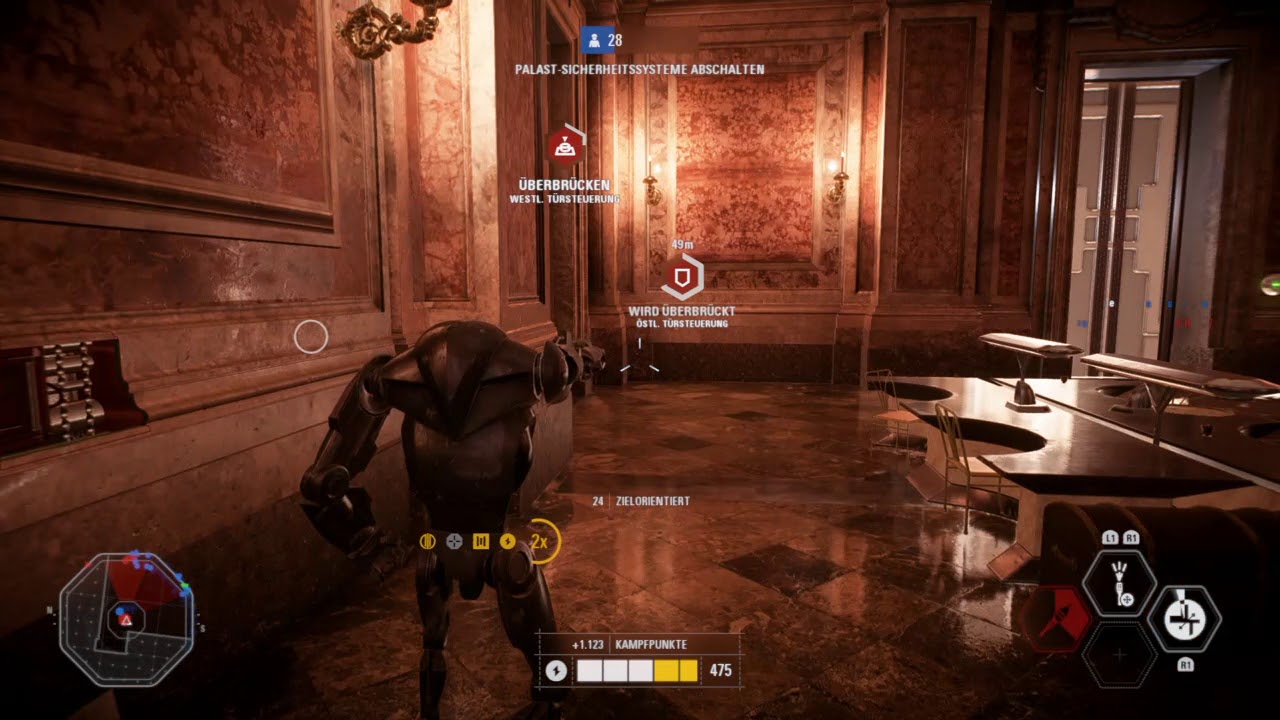 STAR WARS Battlefront 2 - Super Battle Droid Gameplay - Theed - YouTube