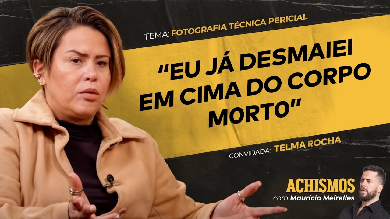 FOTOGRAFIA ALÉM DA VIDA: COMO É SER UMA FOTÓGRAFA CRIMINAL FT. TELMA ...