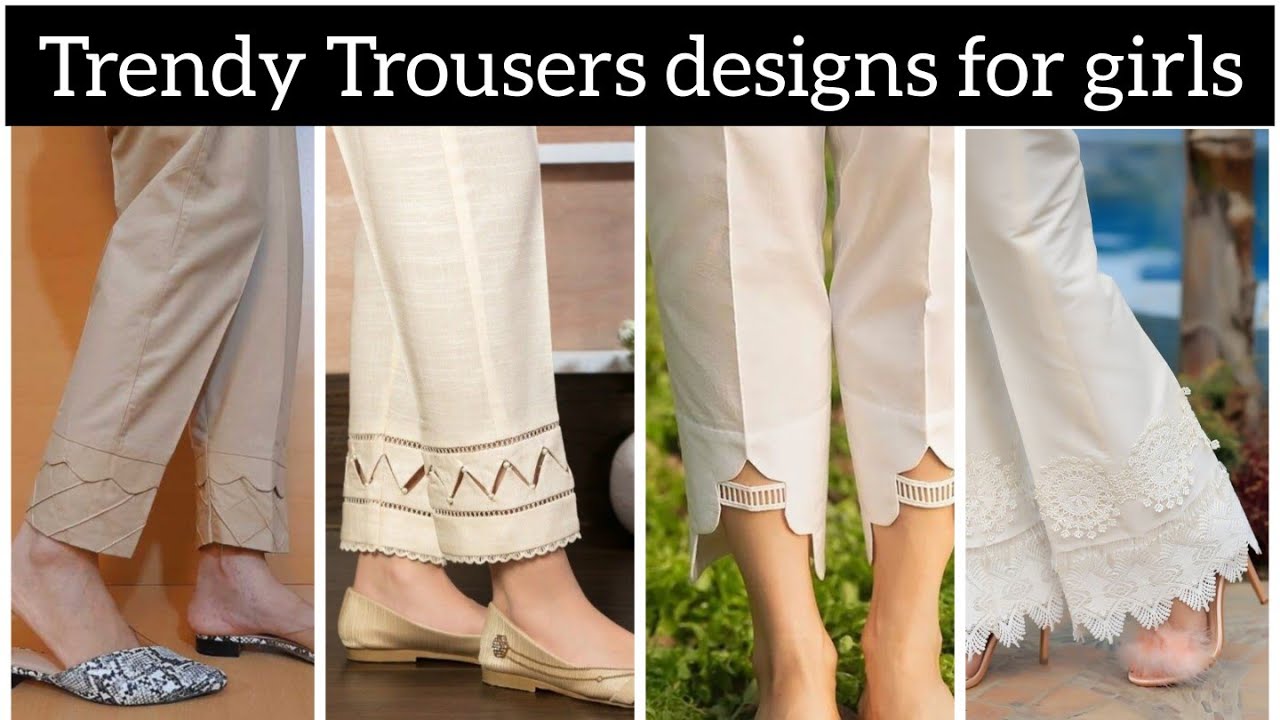 Stylish Trousers designs for girls|| New Trousers designs for girls ...