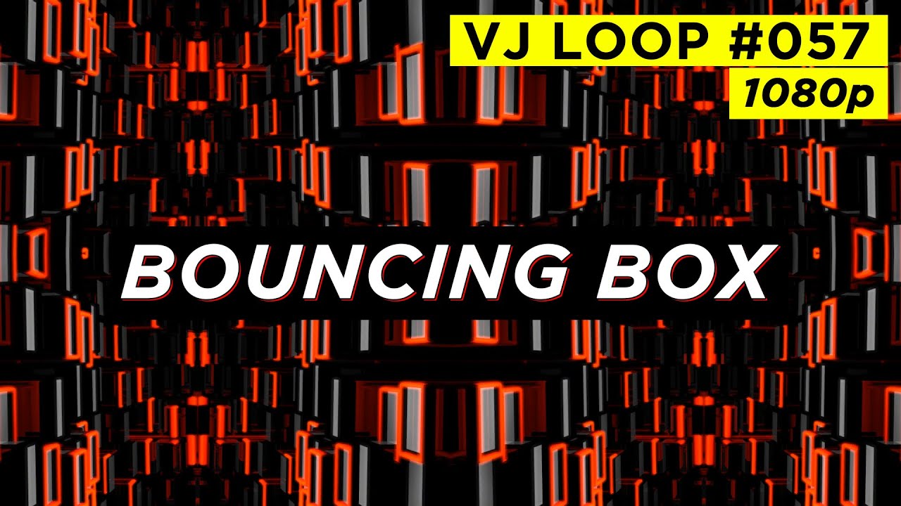 BOUNCING BOX 1080p FREE VJ LOOP - YouTube