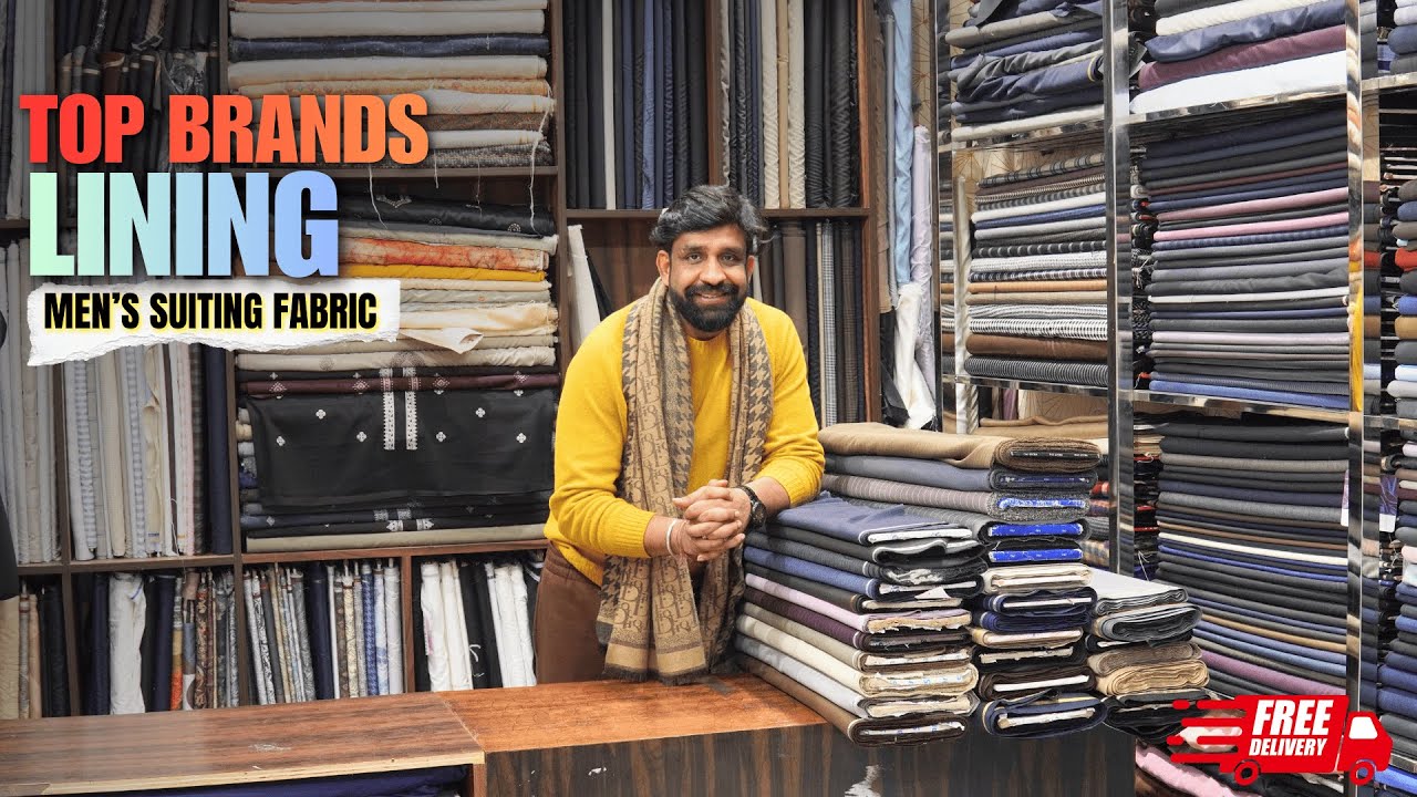 Top Brands Lining Fabric | Premium Original Men’s Wear Fabrics - YouTube