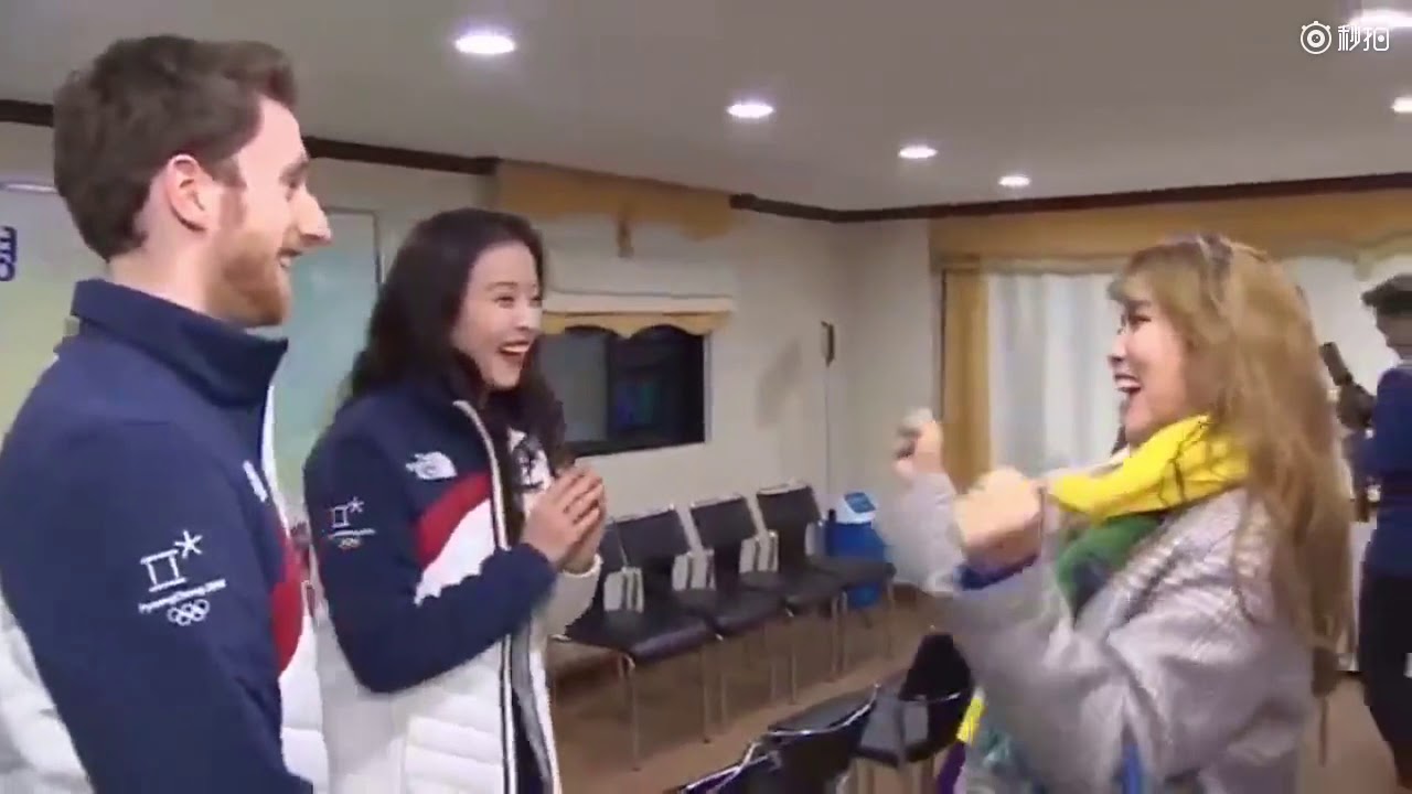 Sohyang & yura min & Alexander gamelin south korea peng chang olympic ...