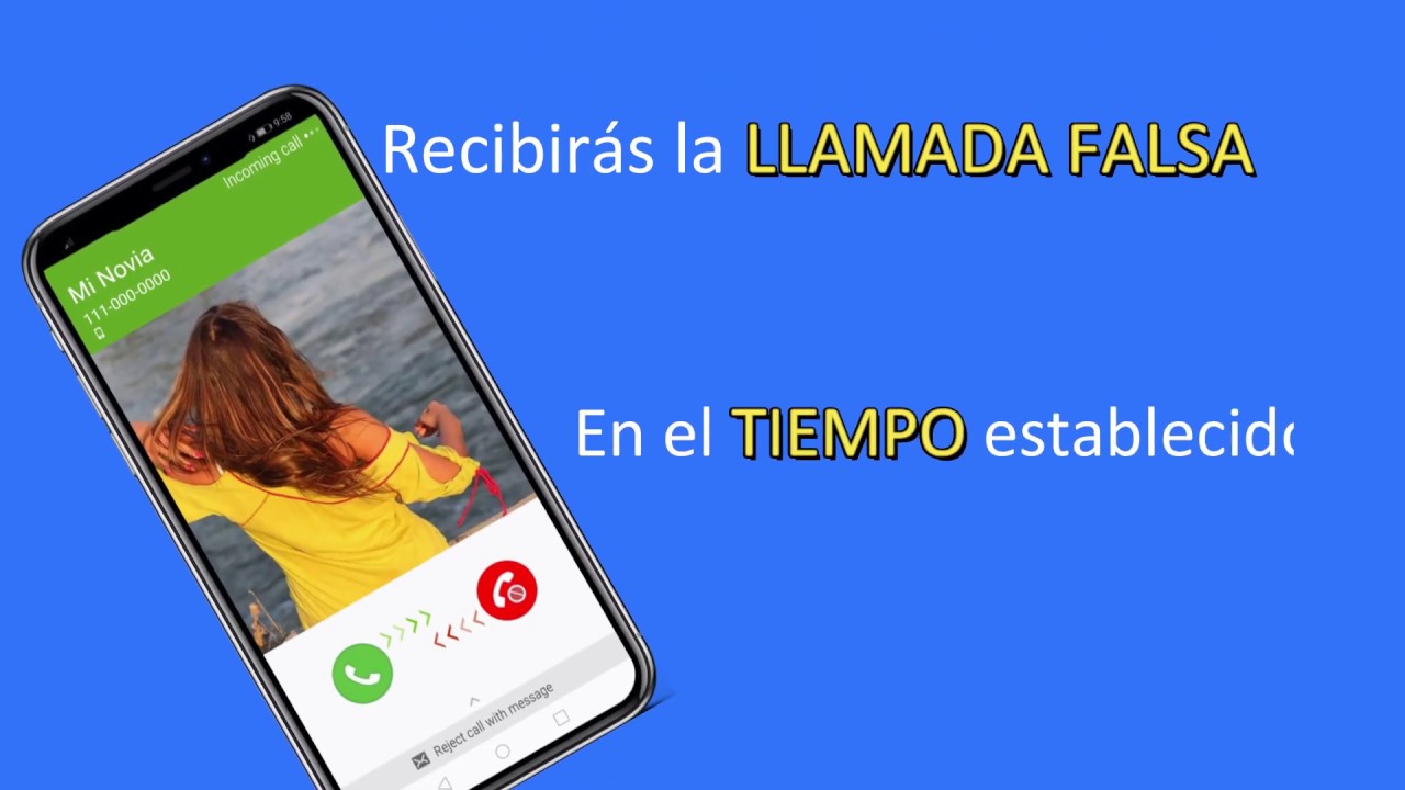 Simulador de Llamadas Falsa para teléfonos Android - YouTube
