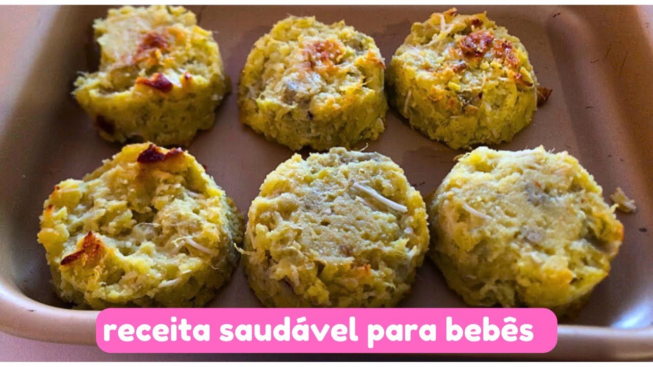 Bolinho de batata doce | receita saudável para bebês | #receita # ...