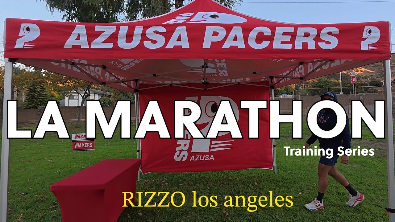LA Marathon Training- Azusa Pacers I Rizzo Los Angeles - YouTube