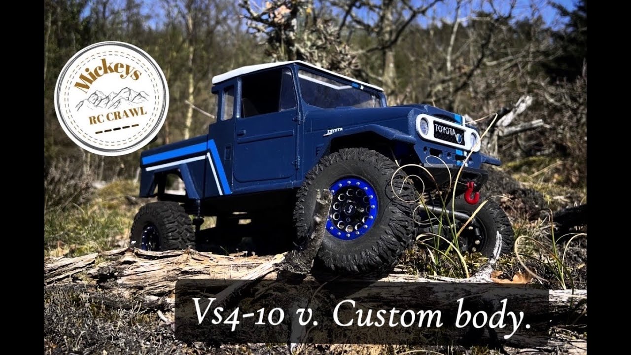 Vs4-10 Phoenix w. Custom 3d Hardbody and Bed. - YouTube