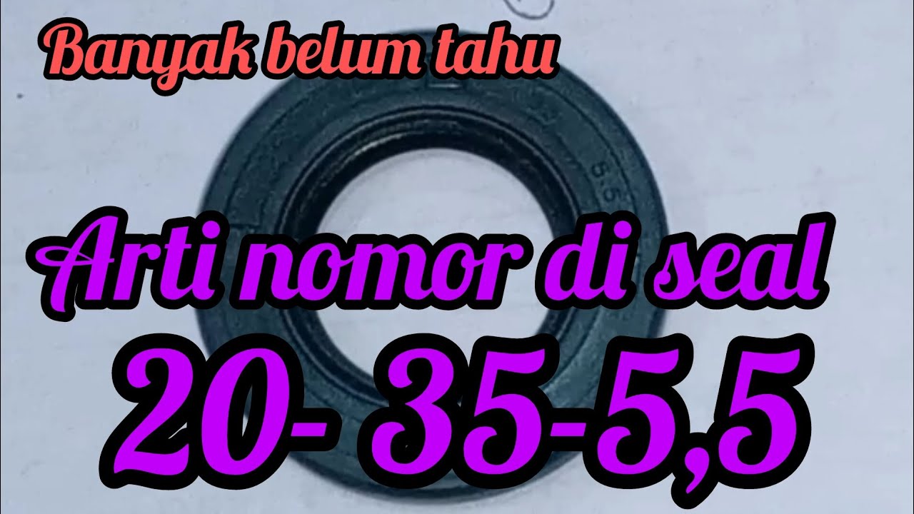 Daftar Ukuran O Ring Seal at Christian Liao blog