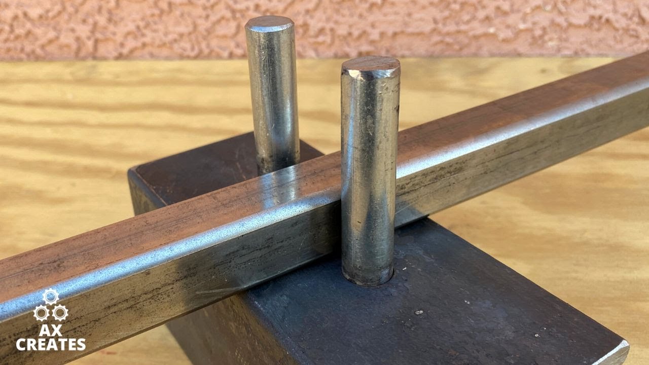 SIMPLE USEFUL TOOL FOR METAL WORKERS!!! BEND METAL EASILY!! - YouTube