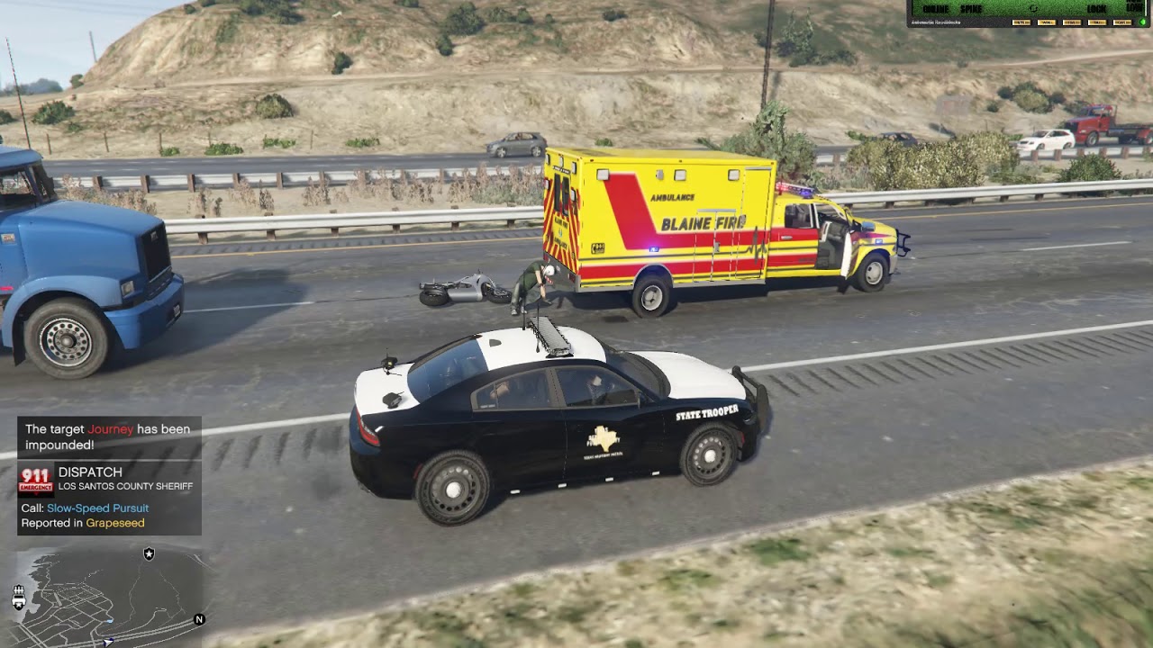 LSPDFR GTA 5 STATE TROOPER K9 PATROL (TX DPS BASED SKIN) - YouTube