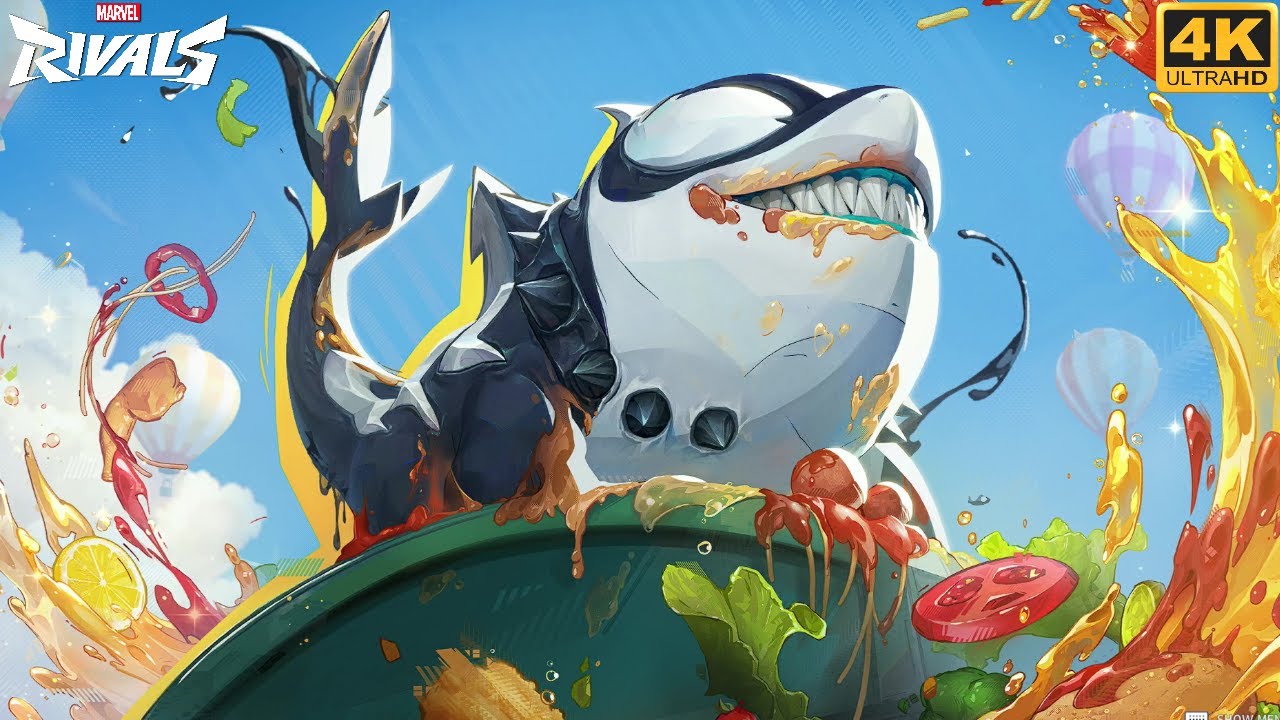 SYMBIOTE JEFF (Devouring Duo Skin) Gameplay - Marvel Rivals Season 3 ...