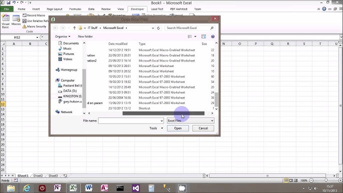 Windows 10 Prox64 Excel2013x86 Vba Getopenfilename