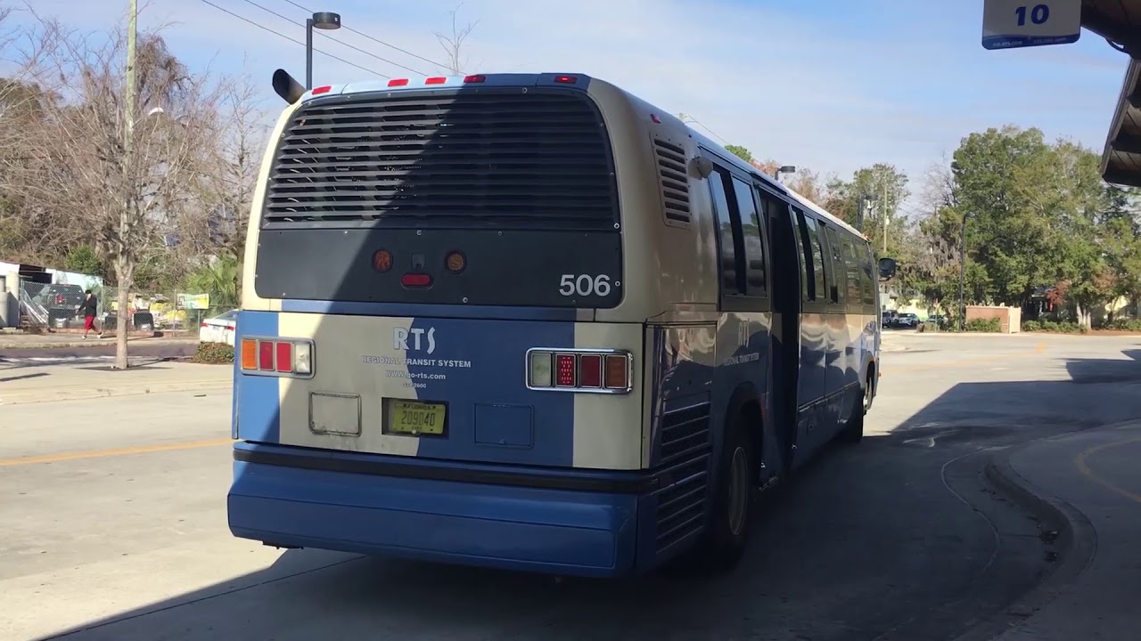 Gainesville RTS: 2001 Nova Bus RTS-06 (82VN) #506 - YouTube
