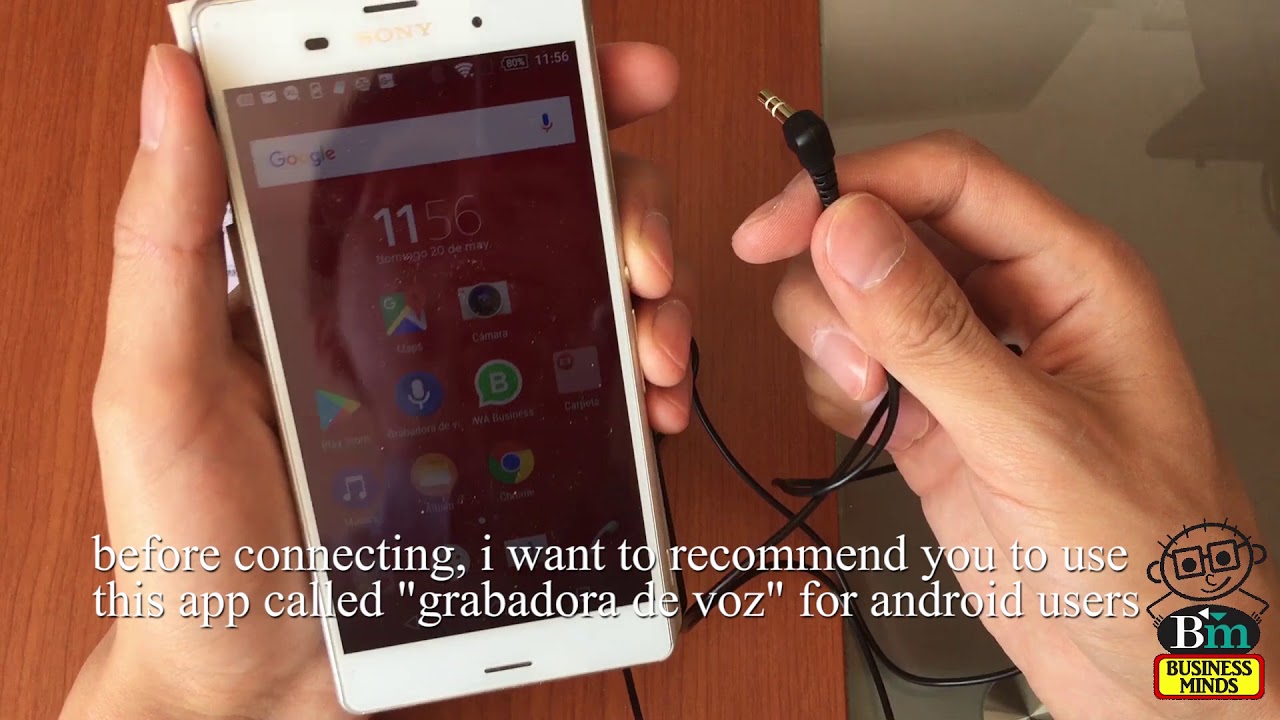 Microphone SONY ECM-CS3 (CONNECT MICROPHONE LAVALIER TO CELLPHONE ...