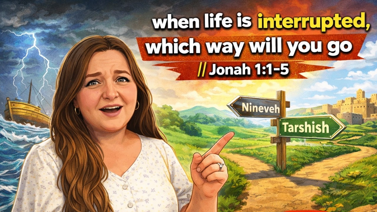 When Life is interrupted, which way will you go? // Jonah 1:1-5 - YouTube