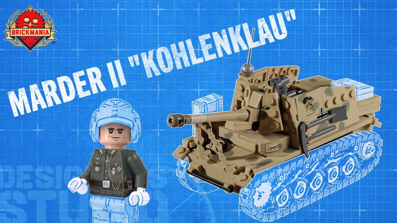 Marder II "Coal Thief" - Brickmania Designers Studio - YouTube