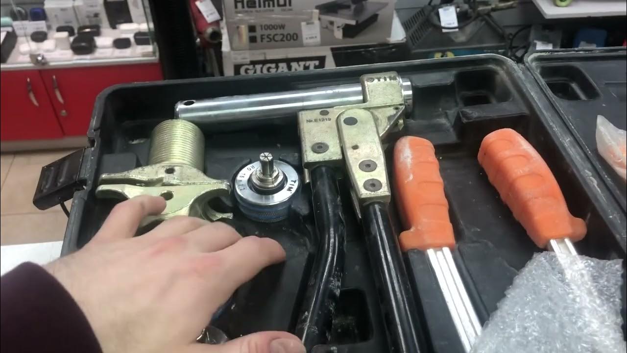 Ручной аксиальный пресс - YouTube