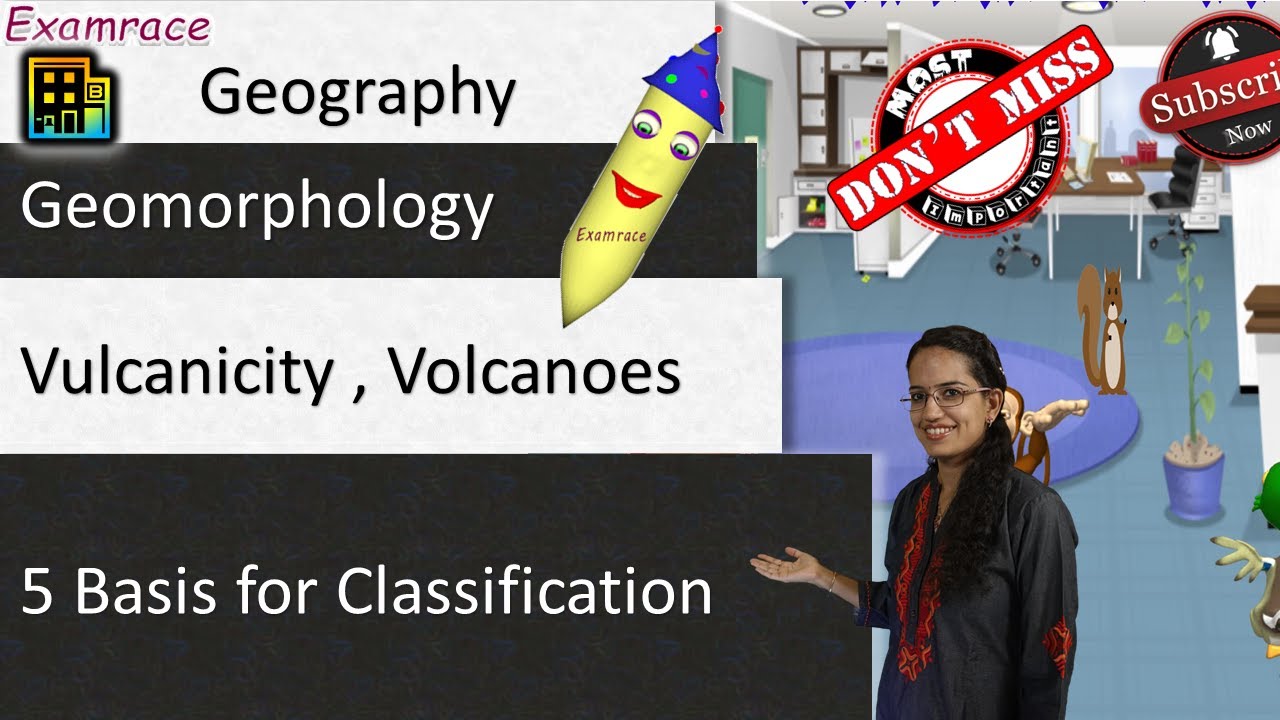 Vulcanicity, Volcanoes - Types and 5 Basis for Classification (Examrace ...