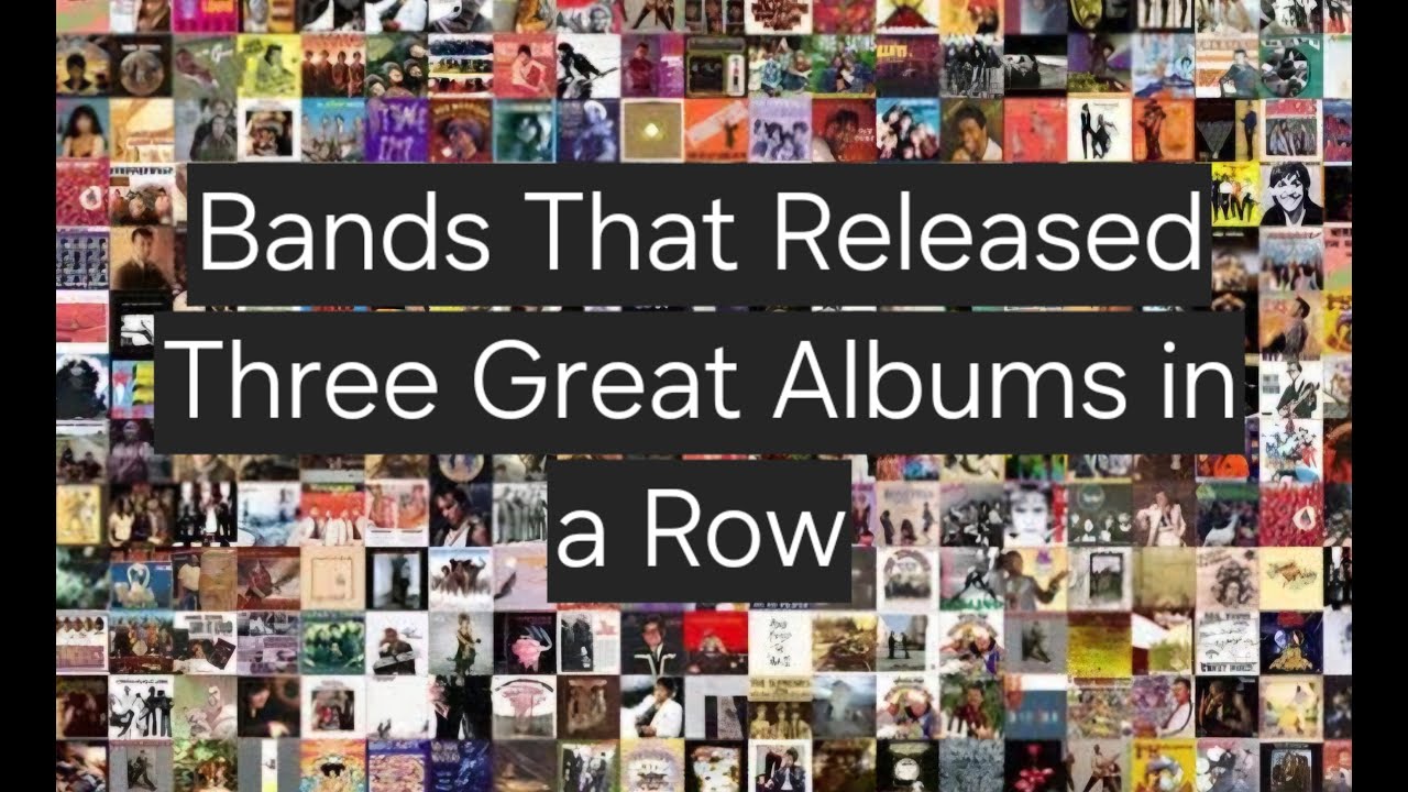 Vinyl Community Bands That Released 3 Great Albums in a Row - YouTube
