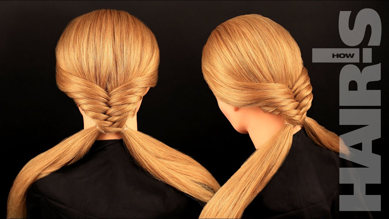 Inverted Fishtail Braid