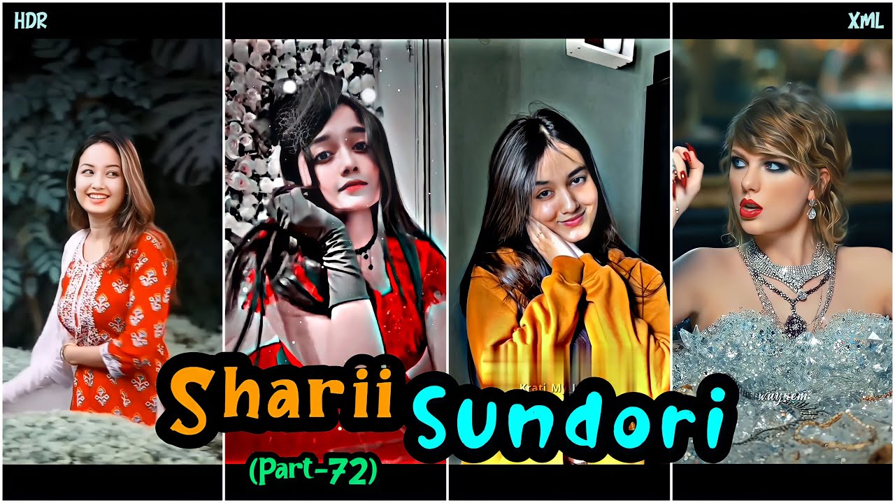 (Part-72) শাড়ী পড়া সুন্দরী মেয়েদের ভিডিও ! Best Shari Girls HDR ...