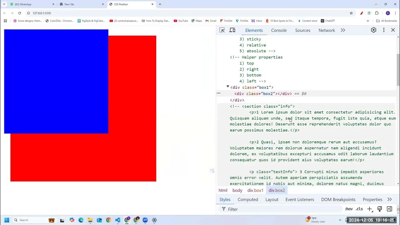 19 Css Positions 1 - YouTube