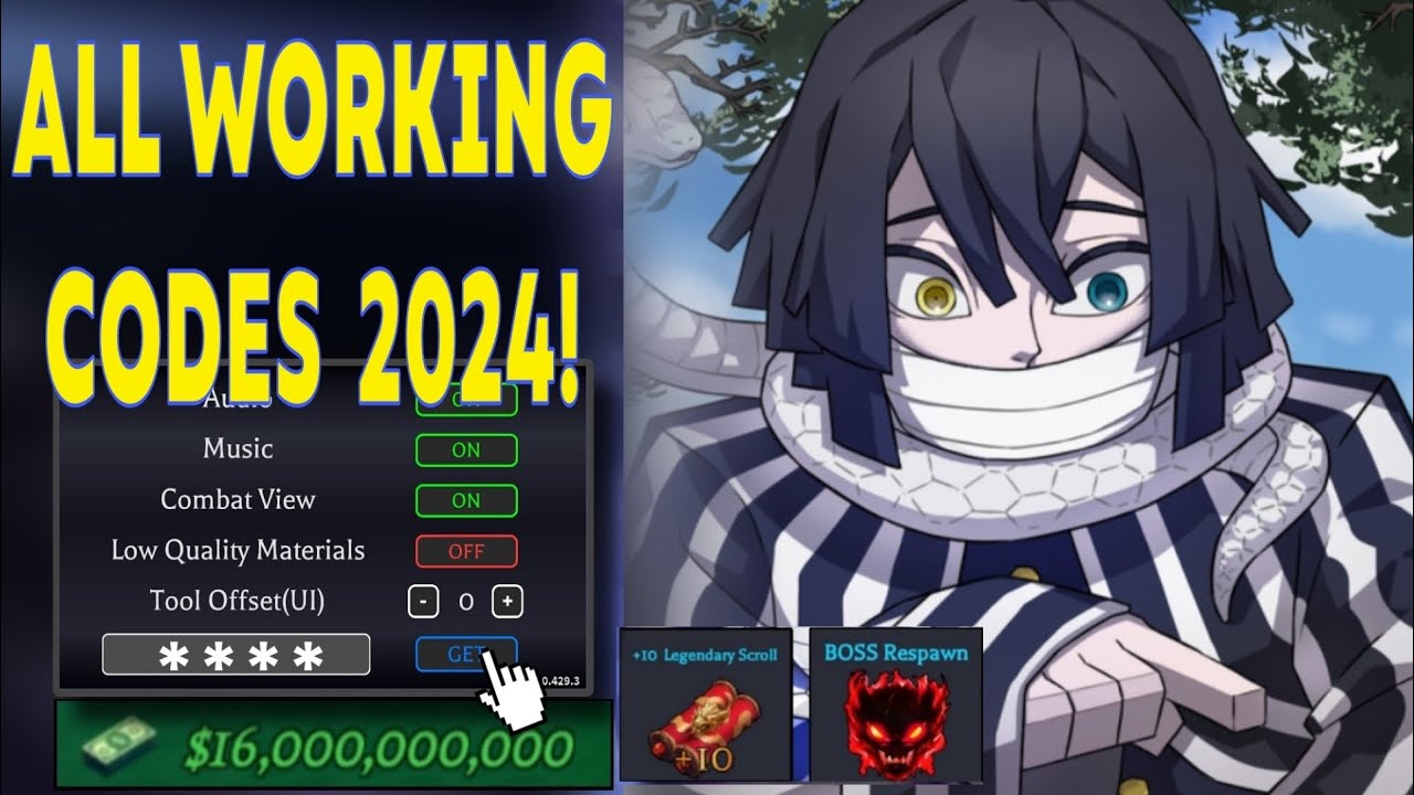 *NEW* ROBLOX DEMON BLADE CODES 2024 | DEMON BLADE CODES | DEMON BLADE ...