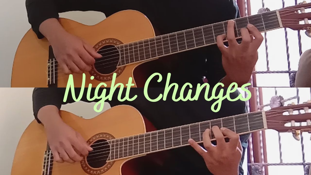 One Direction - Night Changes (Guitar Cover) - YouTube
