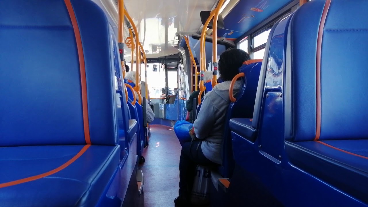 Really rare working! Stagecoach in Eastbourne Scania MMC 15330 YN67 YLC ...