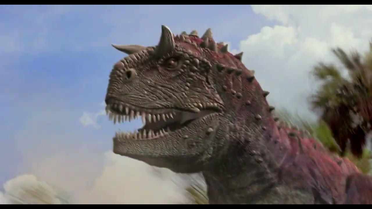 Dinosaur Carnotaurus Attack - YouTube