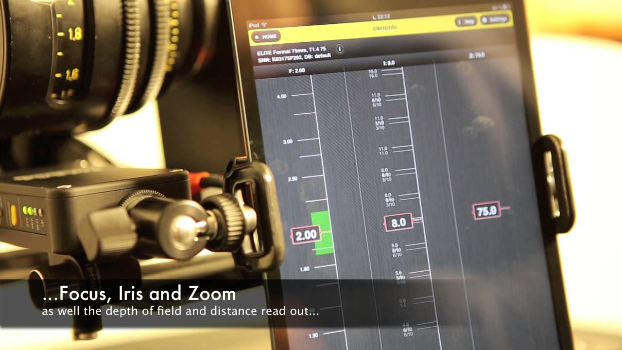the new cworld - by cmotion lens control - YouTube