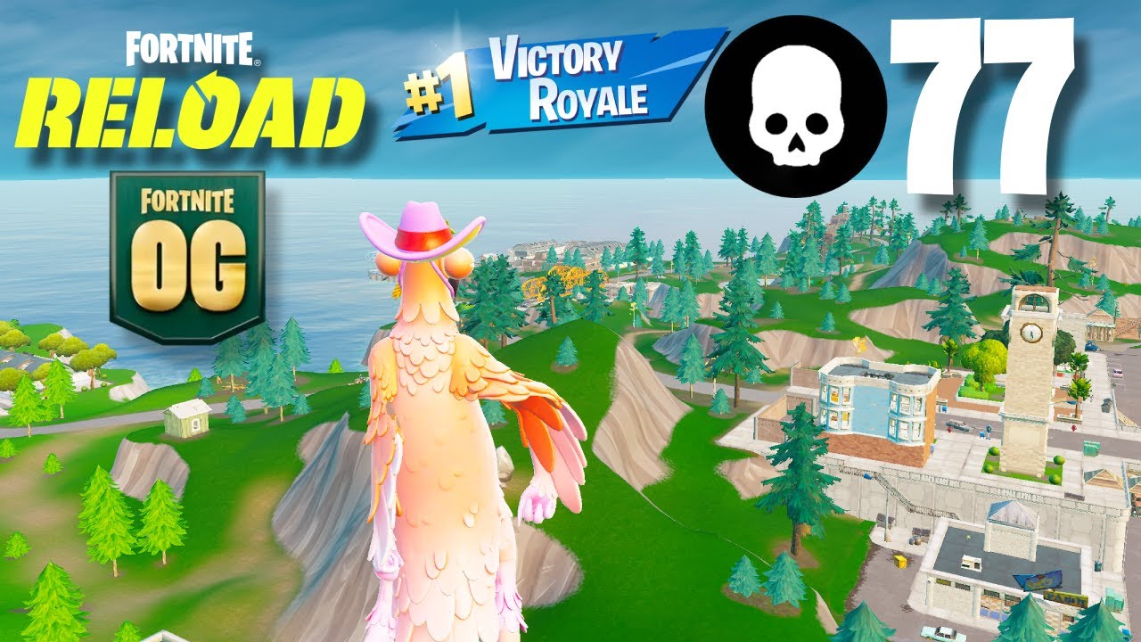 OG Fortnite Reload | High Kill Zero Builds Wins (Keyboard & Mouse ...