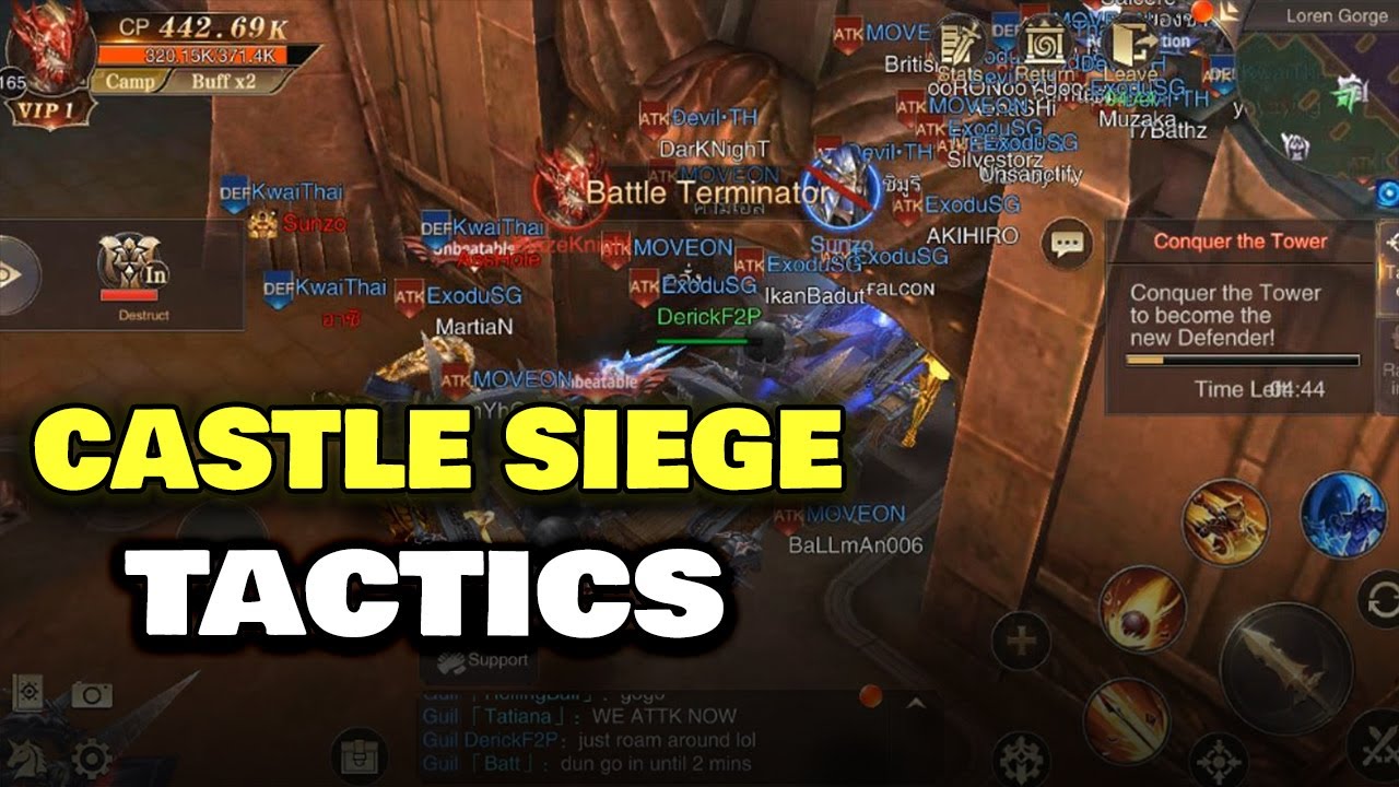 How to Win Castle Siege - MU Archangel - YouTube